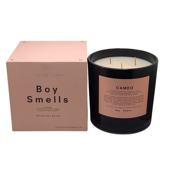 Boy Smells | Other | Boy Smells Cameo Scented Candle 27 Oz | Poshmark